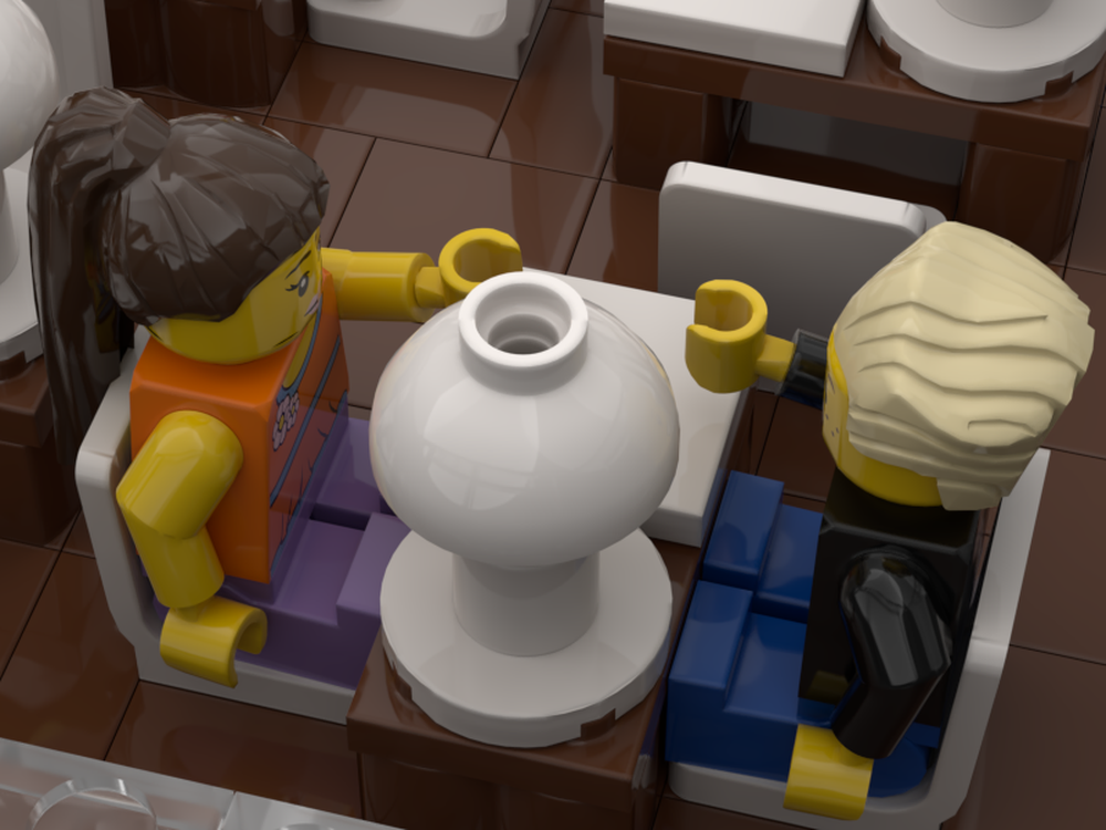 LEGO MOC Shopping center by moc.tigger | Rebrickable - Build with LEGO