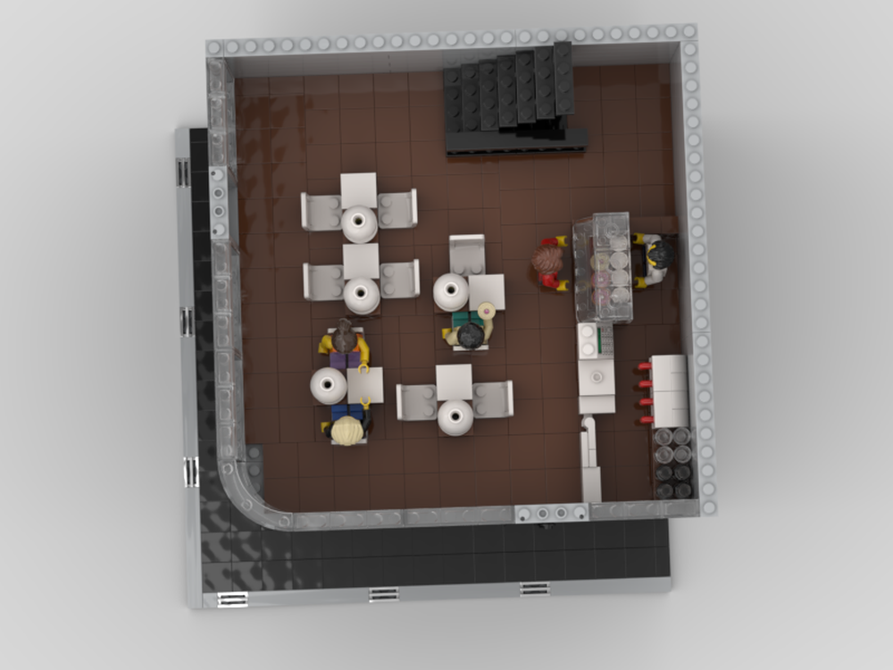 LEGO MOC Shopping center by moc.tigger | Rebrickable - Build with LEGO