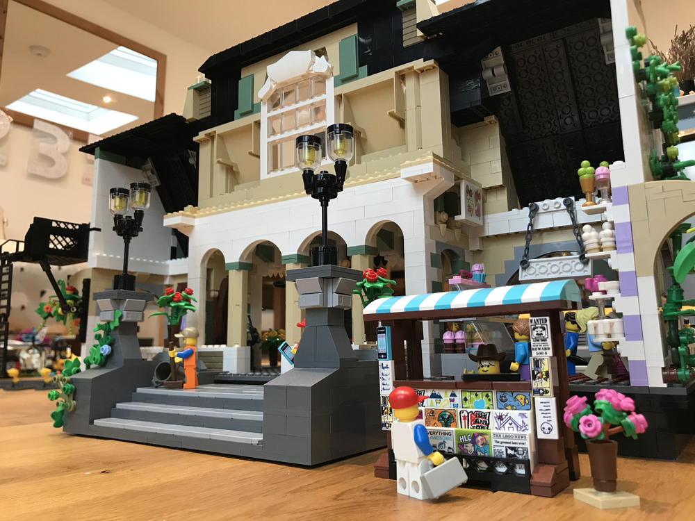 LEGO MOC Brickston Station by tomclarke | Rebrickable - Build with LEGO