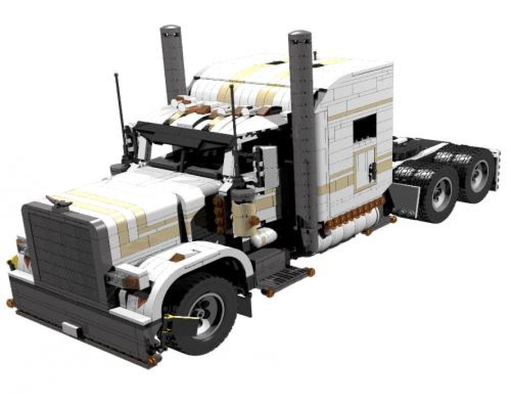 LEGO MOC Peterbilt 389 with Ultra Sleeper by motomatt | Rebrickable ...