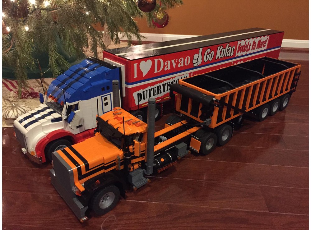 LEGO MOC Peterbilt 389 with Ultra Sleeper by motomatt | Rebrickable ...