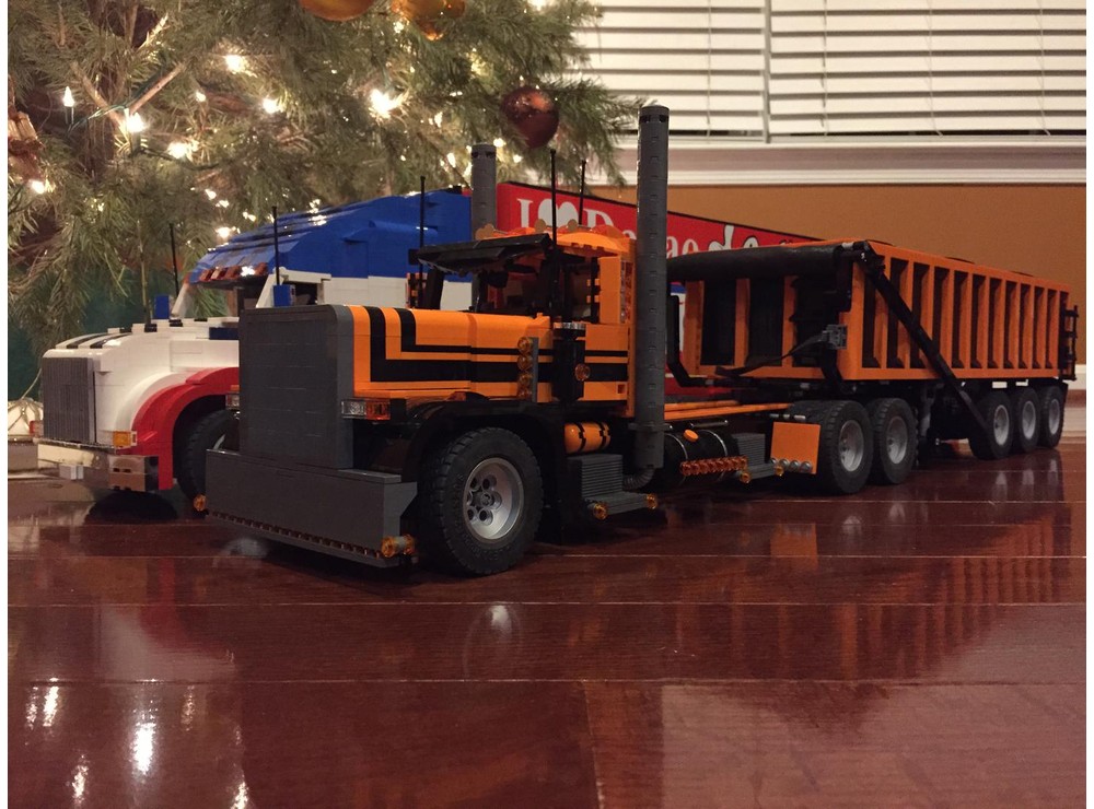 LEGO MOC Peterbilt 389 with Ultra Sleeper by motomatt | Rebrickable ...