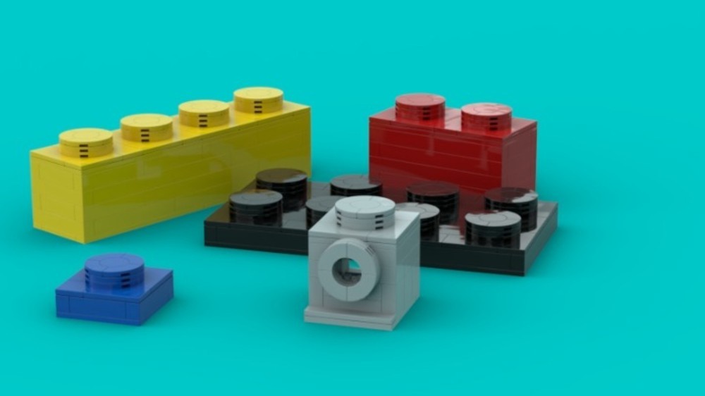 LEGO MOC Upscaled bricks that work by battleshipbricks | Rebrickable ...