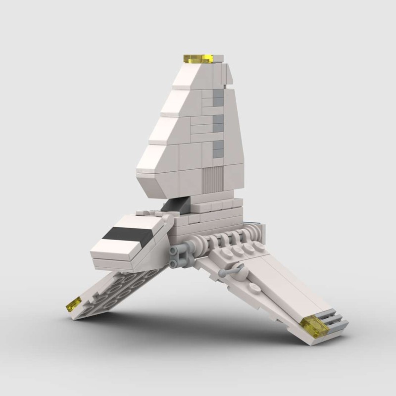 LEGO MOC Micro Build - Lambda Class Shuttle by ZeroFoxGiven ...