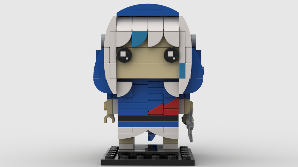 LEGO MOC Gawr Gura by M100832H | Rebrickable - Build with LEGO