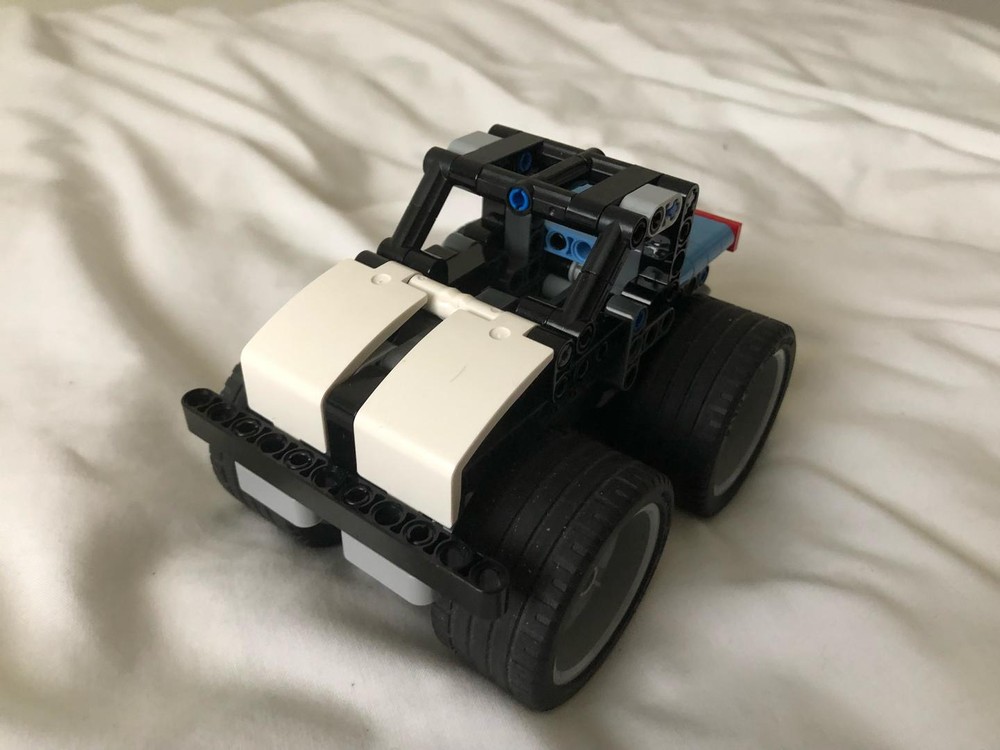 LEGO MOC Pull-Back Monster Truck by LT_Garage | Rebrickable - Build ...