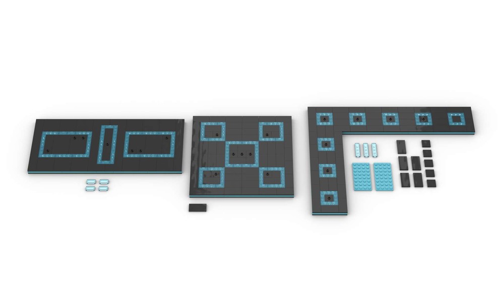 LEGO MOC Tron: Legacy Display stand 3in1 for 21314 Light cycles by SFH ...