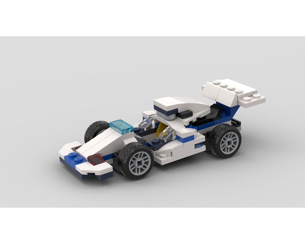 LEGO MOC white Formula by dmb | Rebrickable - Build with LEGO