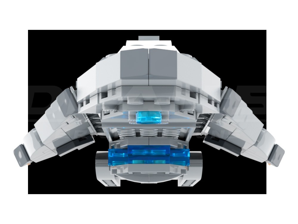 LEGO MOC-61490 Dauntless Class Starship (NX-01-A) - Star Trek Voyager ...