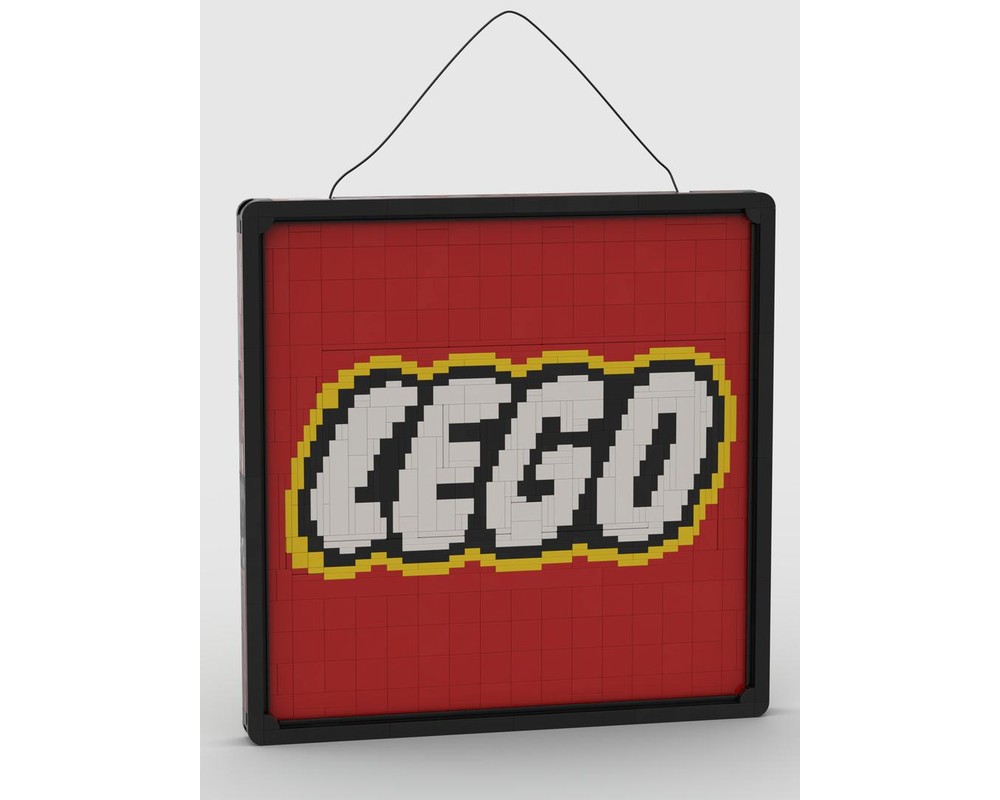 LEGO MOC LEGO-Logo Mosaic by Detahack | Rebrickable - Build with LEGO