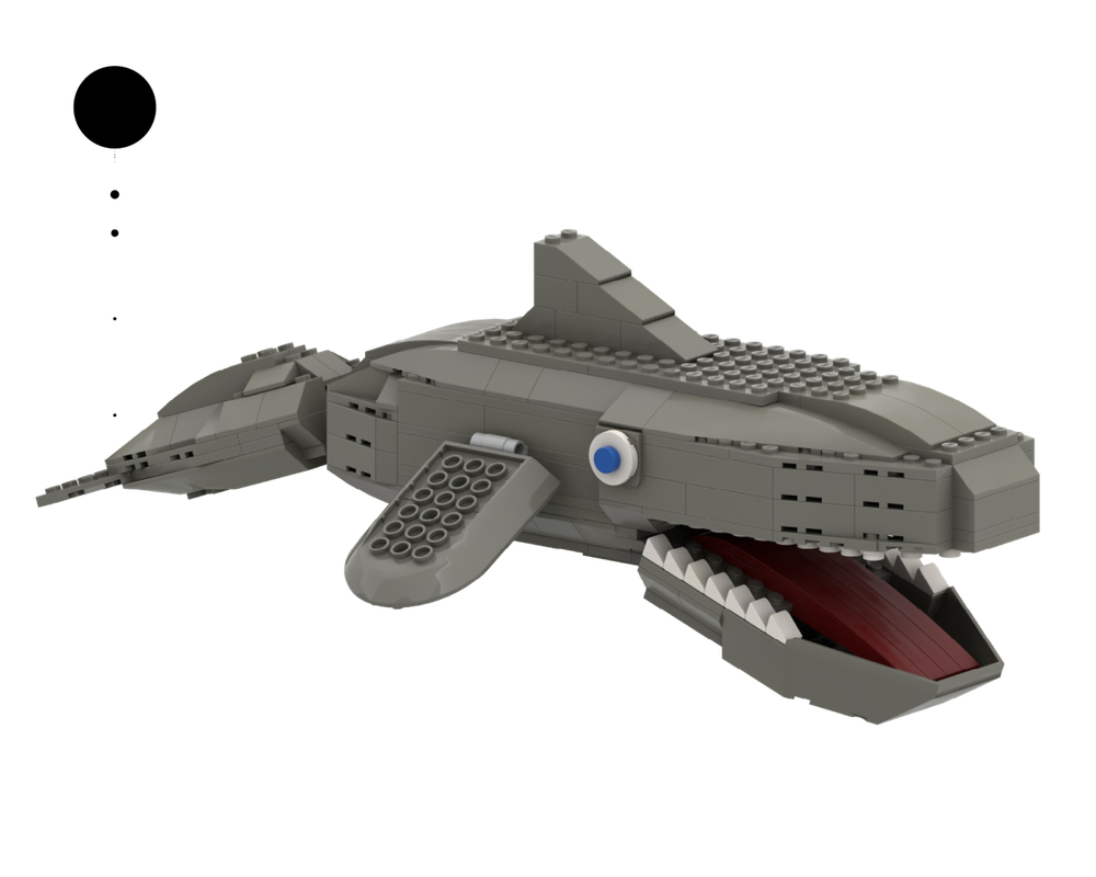 LEGO MOC Whale by MyKidisanAlien | Rebrickable - Build with LEGO