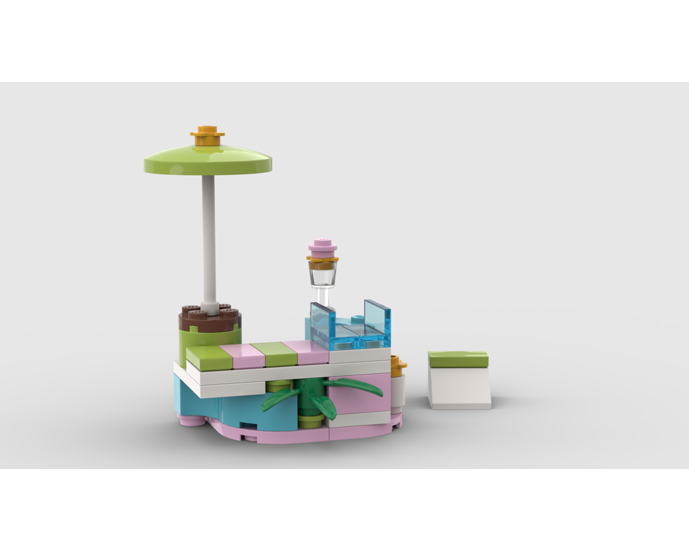 LEGO MOC 3931 Emma's Smoothie Stand by PogDog | Rebrickable - Build ...