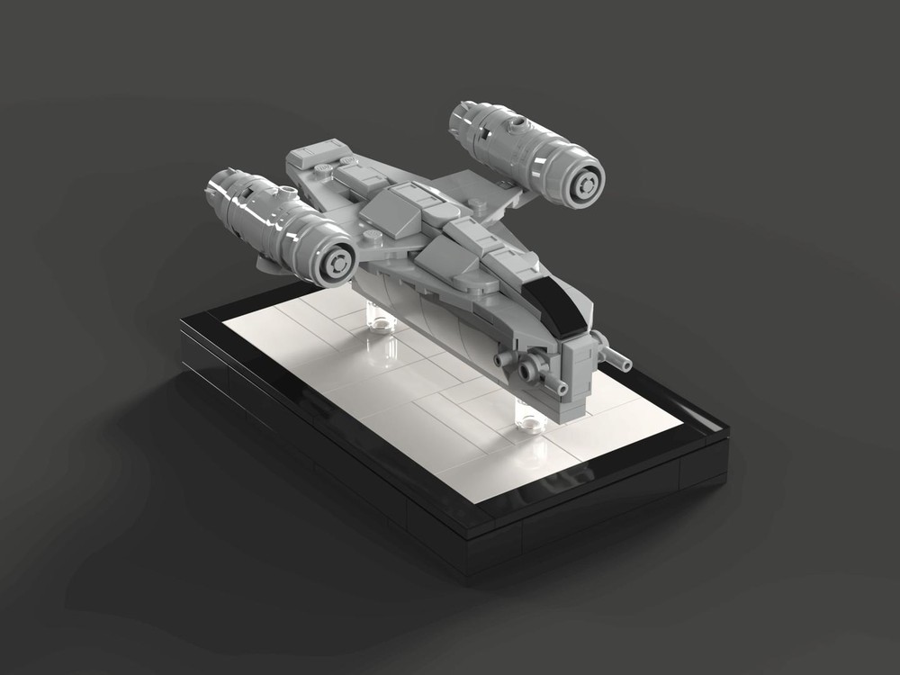 LEGO MOC Mini Razor Crest by Dopey1479 | Rebrickable - Build with LEGO