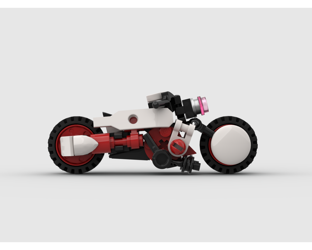 LEGO MOC Red Thunder Motorcycle by Superesc | Rebrickable - Build with LEGO