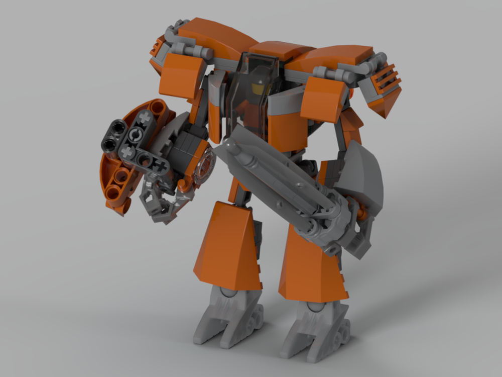 Lego Moc Mini Mech Melee By Bbryulvl3 Rebrickable Build With Lego