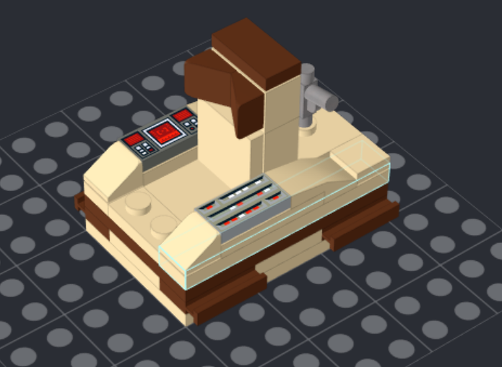 LEGO MOC Custom Cockpit Interior Upright, Fancy by geoglitch ...