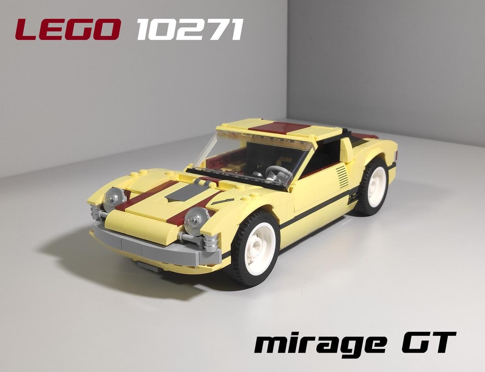 LEGO MOC-61580 10271 Mirage GT by Kirvet | Rebrickable - Build with LEGO