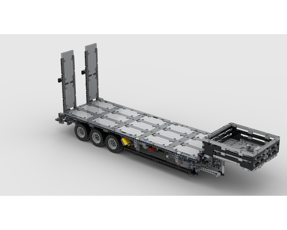 LEGO MOC Tieflader (low loader) by Domi333555 | Rebrickable - Build ...
