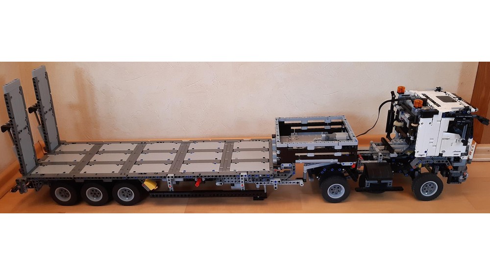 LEGO MOC Tieflader (low loader) by Domi333555 | Rebrickable - Build ...