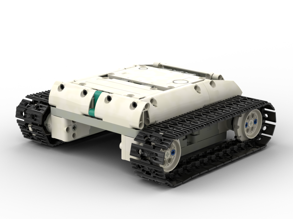 Lego Moc Robot Inventor Tracked Racer By 10greg Rebrickable Build