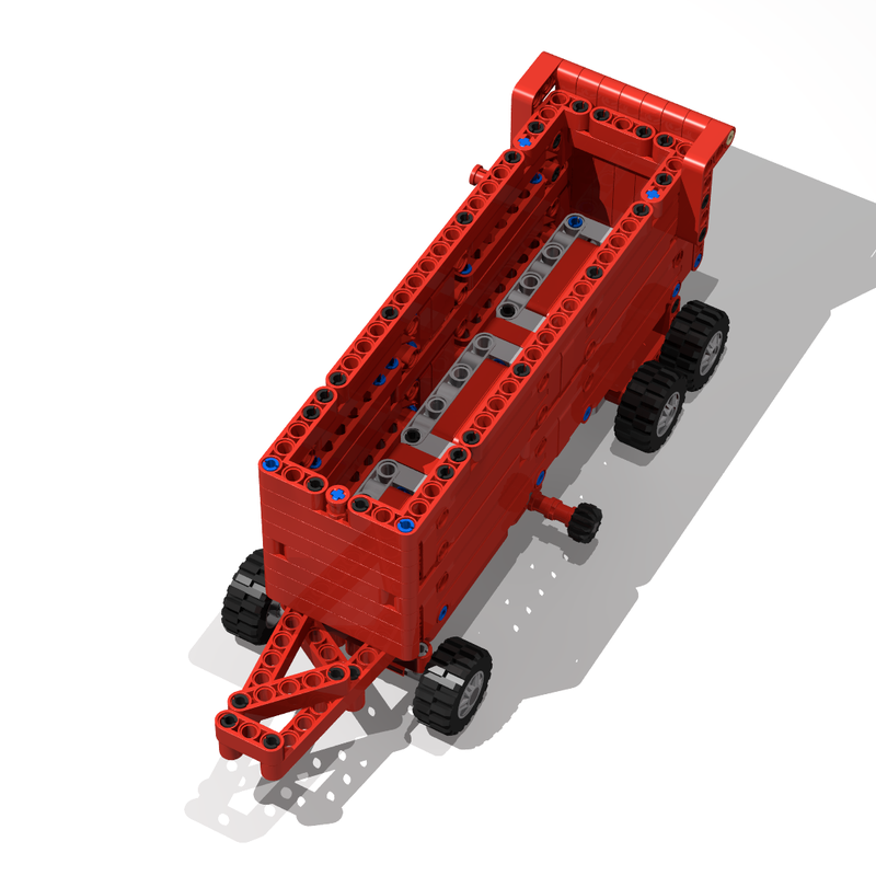 LEGO MOC Trailer with tilt-function by TMs MOCs | Rebrickable - Build ...
