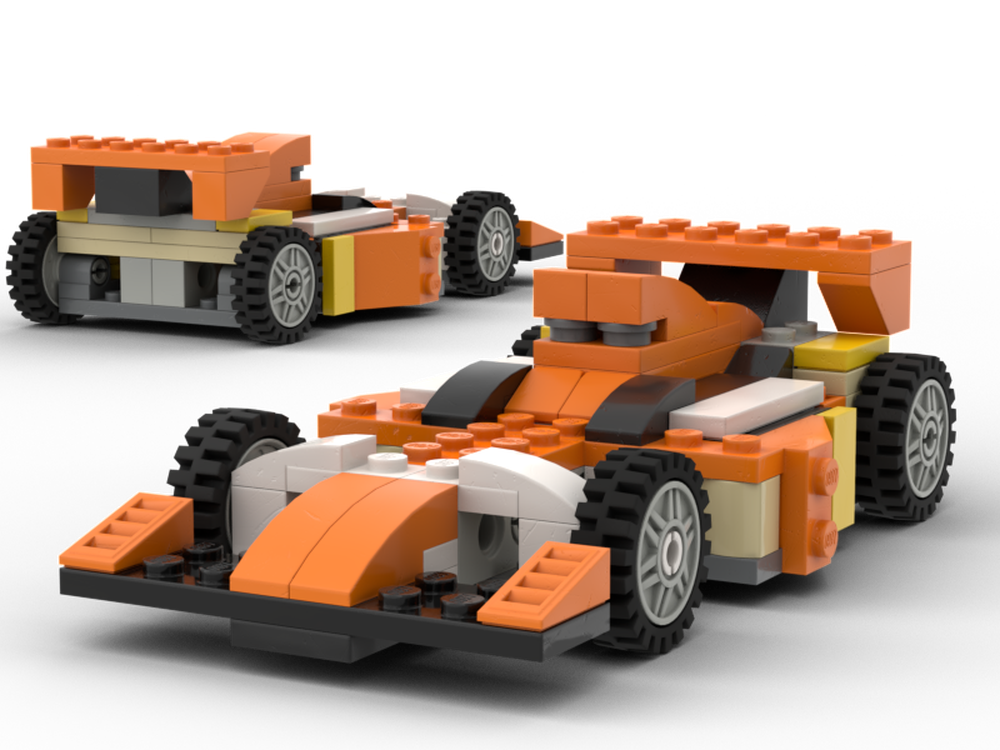 LEGO MOC MOC 31017 - Formula 1 Car by Venenzo | Rebrickable - Build ...