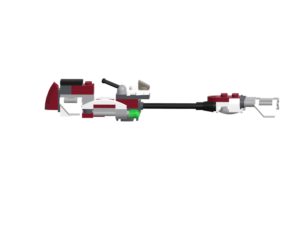 LEGO MOC-6165 StarWars Speed racer from microfighter by spicajames ...