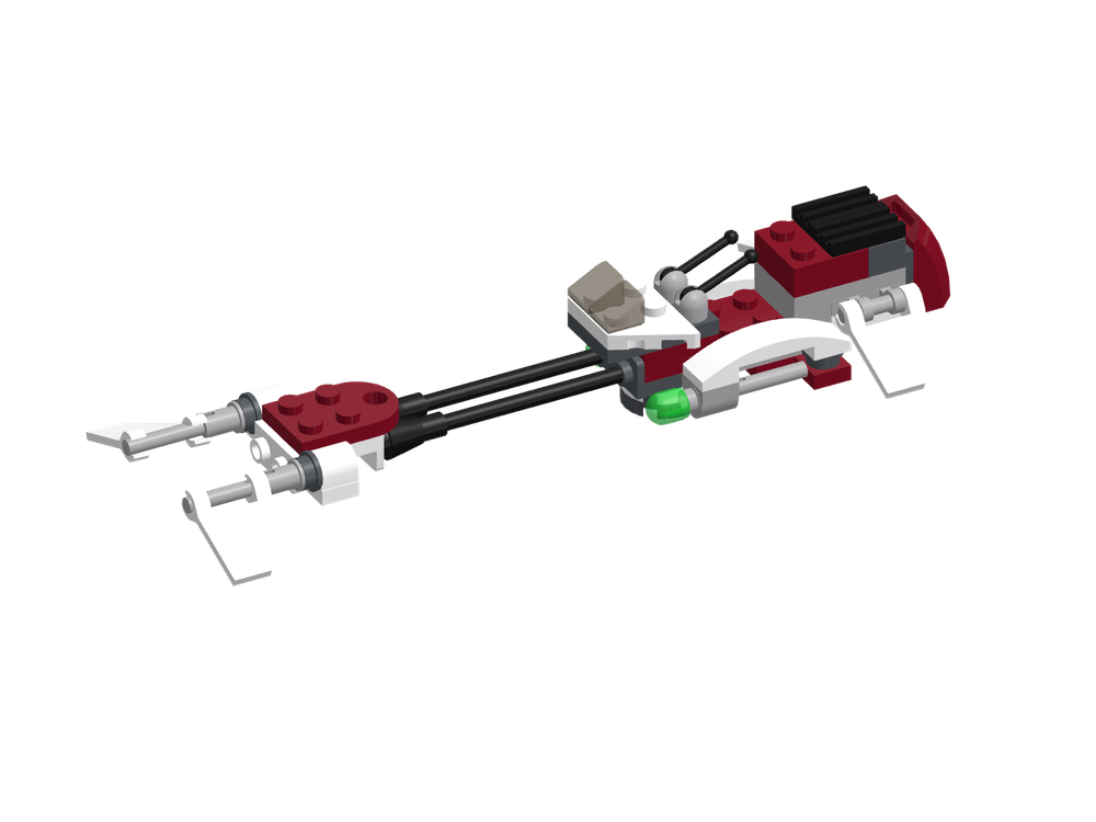 LEGO MOC-6165 StarWars Speed racer from microfighter by spicajames ...
