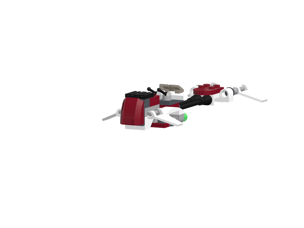 LEGO MOC-6165 StarWars Speed racer from microfighter by spicajames ...