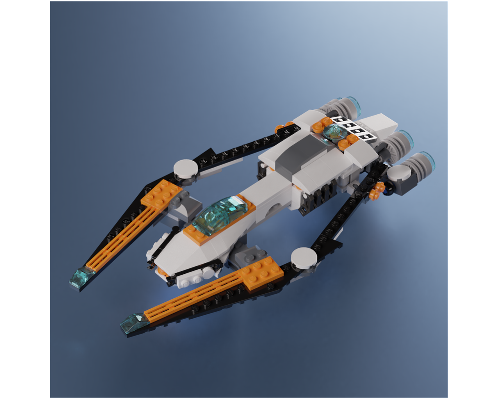 LEGO MOC Stingray Interceptor by tpetya | Rebrickable - Build with LEGO