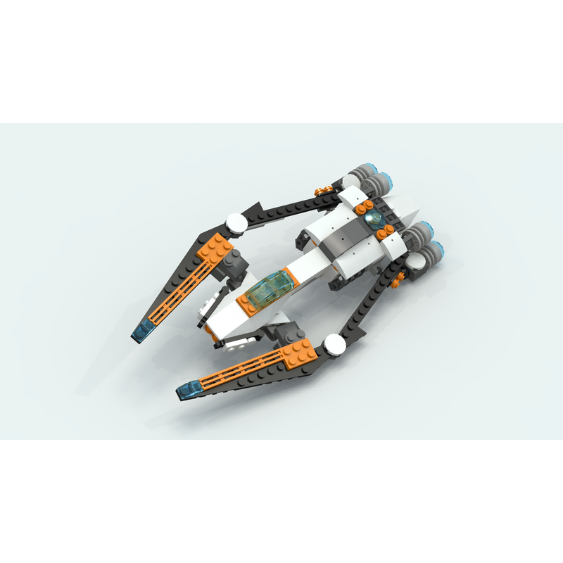 LEGO MOC Stingray Interceptor by tpetya | Rebrickable - Build with LEGO