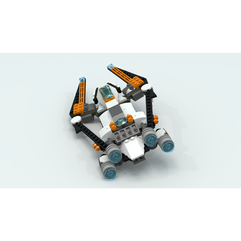 LEGO MOC Stingray Interceptor by tpetya | Rebrickable - Build with LEGO