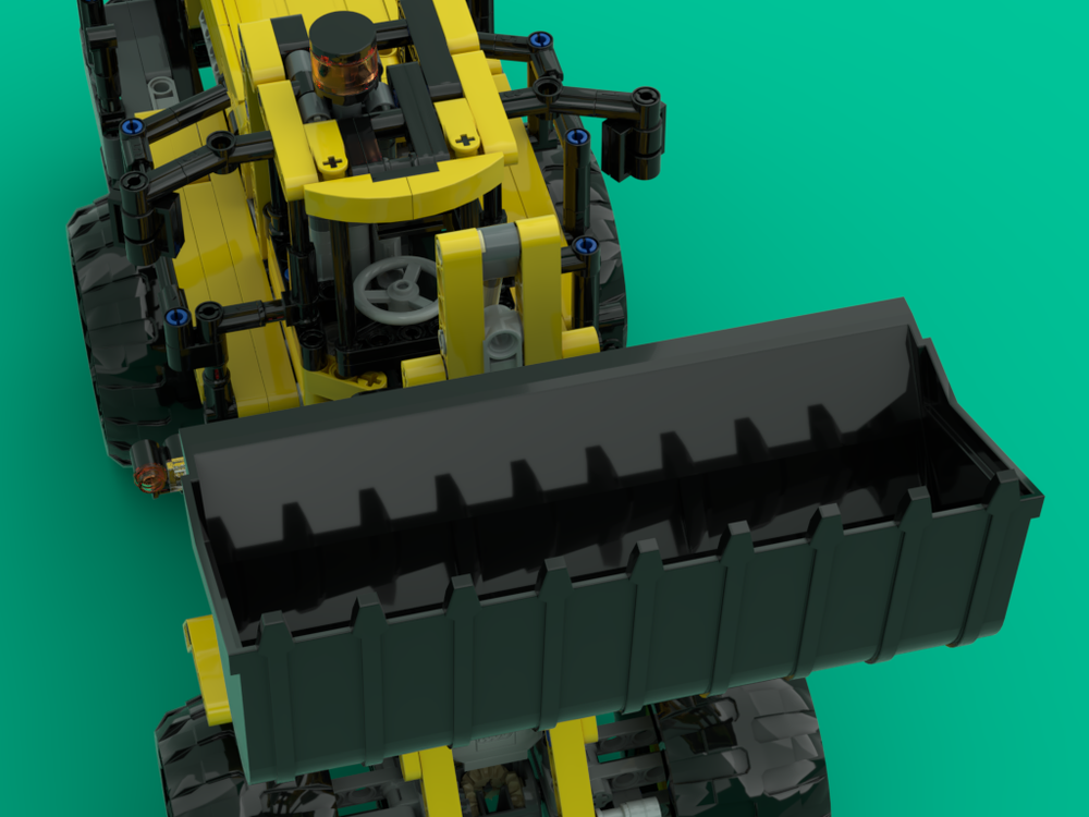 LEGO MOC LEGO Technic 8265 Front Loader 2.0 Fully Motorized Powered Up ...