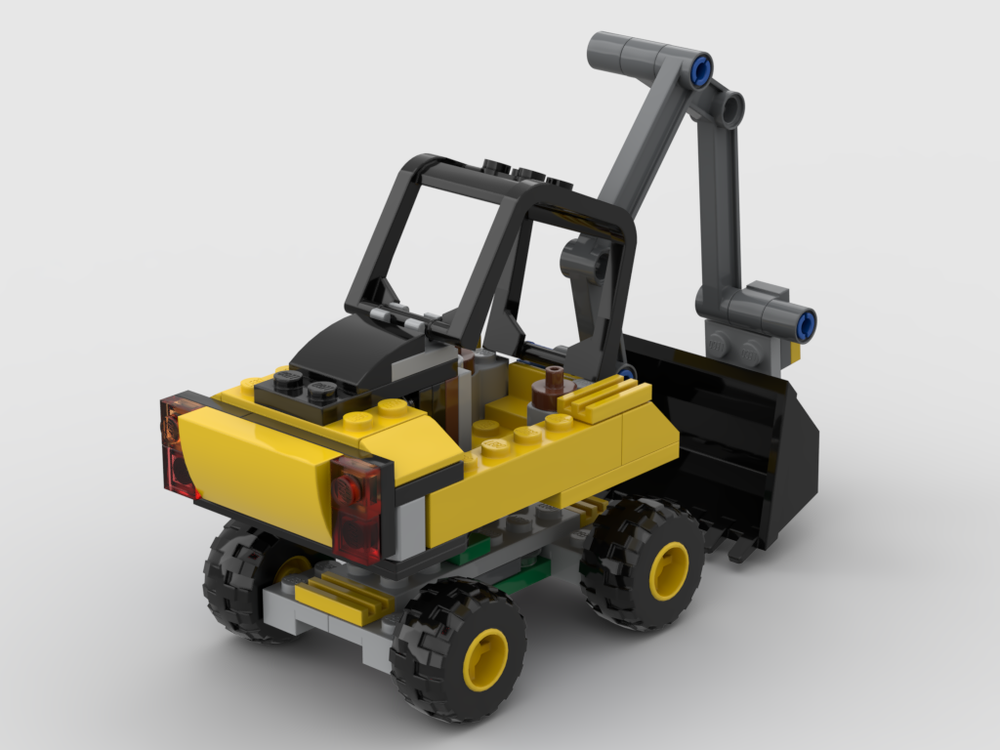 LEGO MOC 60219 - Excavator by KlintIsztvud | Rebrickable - Build with LEGO