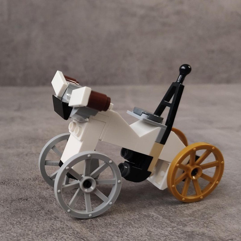 LEGO MOC 10698&10715 Retro Bicycle by LEGOidea | Rebrickable - Build ...