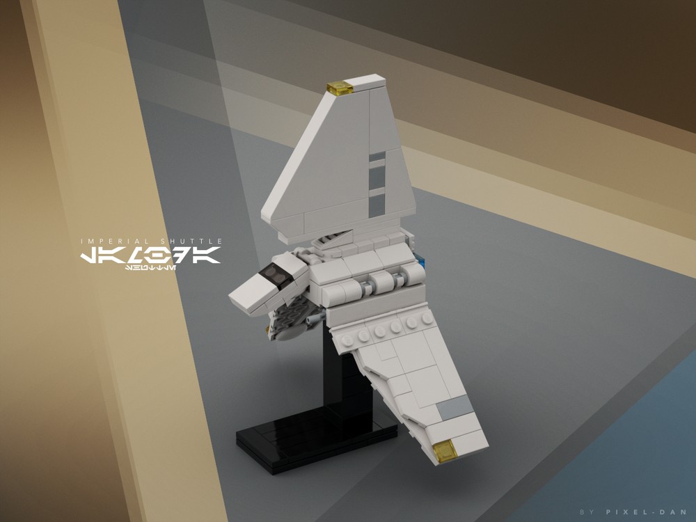 LEGO MOC Lambda Class T-4a Imperial Shuttle UCS Mini Scale 1:250 by ...
