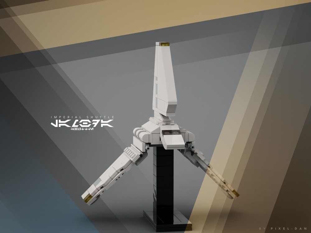 LEGO MOC Lambda Class T-4a Imperial Shuttle UCS Mini Scale 1:250 by ...