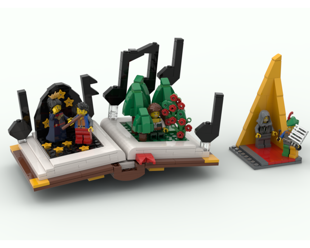 LEGO MOC Mozart - The Magic Flute Tribute by Chricki | Rebrickable ...