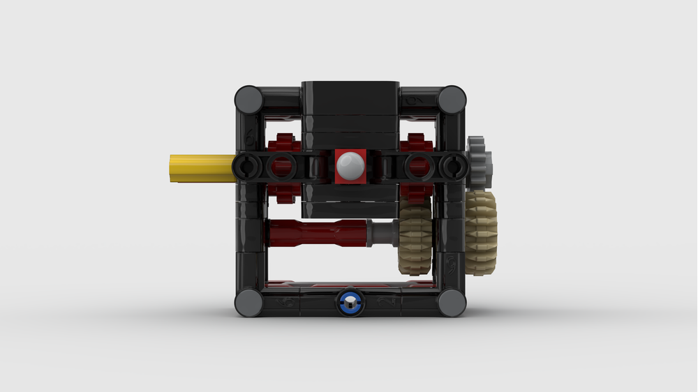 Lego Moc 3 Speed Manual Gearbox By Whathetech Rebrickable Build