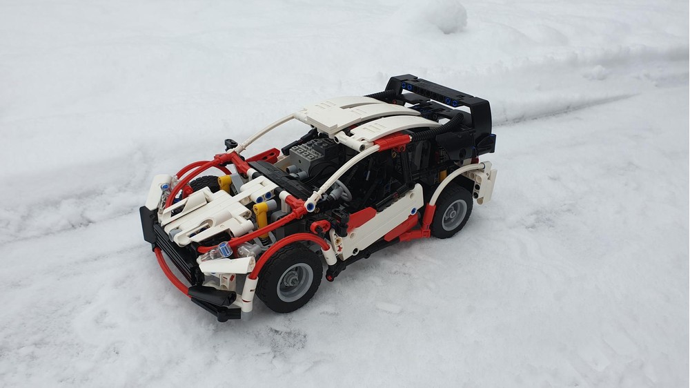 LEGO MOC Toyota Yaris WRC by Olli Mäkinen | Rebrickable - Build with LEGO