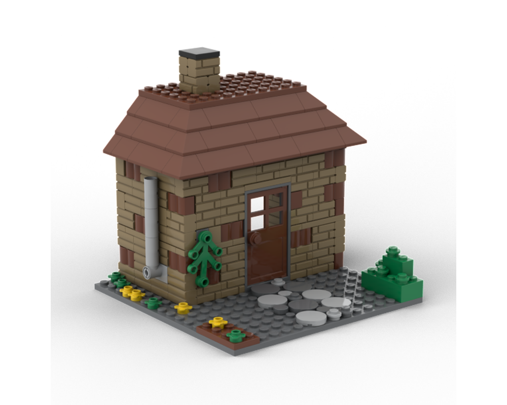 LEGO MOC Forest House by MaJo-Club | Rebrickable - Build with LEGO
