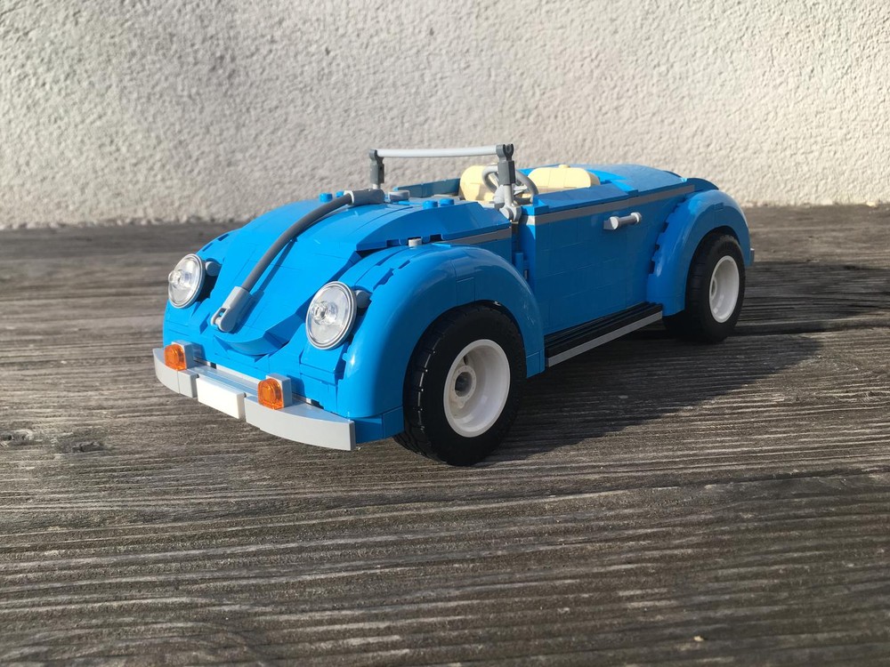 LEGO MOC 10252 C model VW speedster by xx1Andi | Rebrickable - Build ...