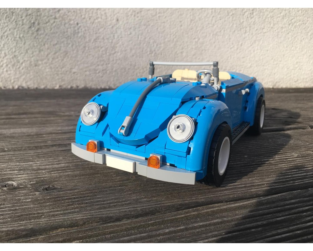 LEGO MOC 10252 C model VW speedster by xx1Andi | Rebrickable - Build ...