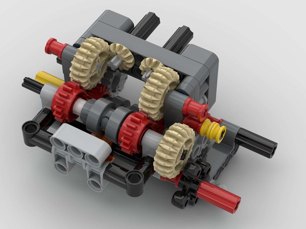 LEGO MOC 4 Output Distribution Transmission by Seswaroto | Rebrickable ...