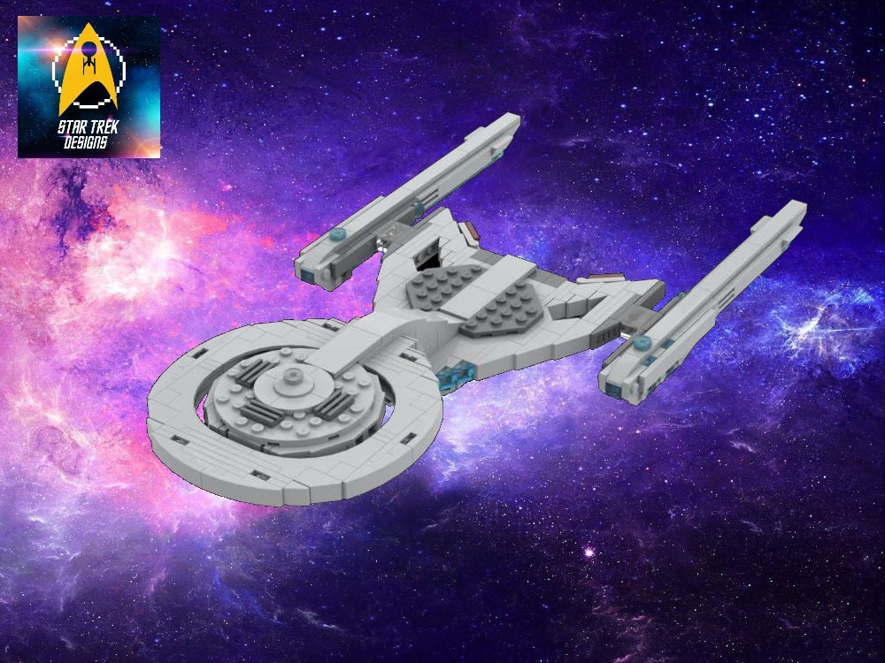 LEGO MOC USS Discovery NCC-1031-A by DeansBrickDesigns | Rebrickable ...
