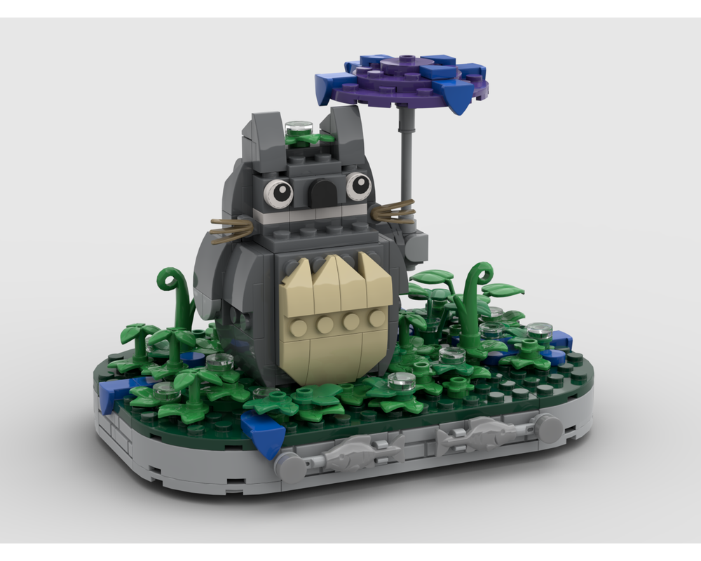 LEGO MOC Totoro by Superesc | Rebrickable - Build with LEGO