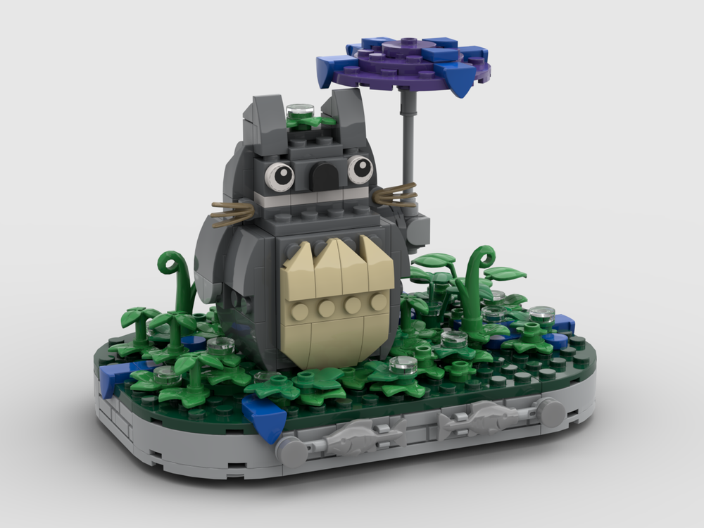 LEGO MOC Totoro by Superesc | Rebrickable - Build with LEGO