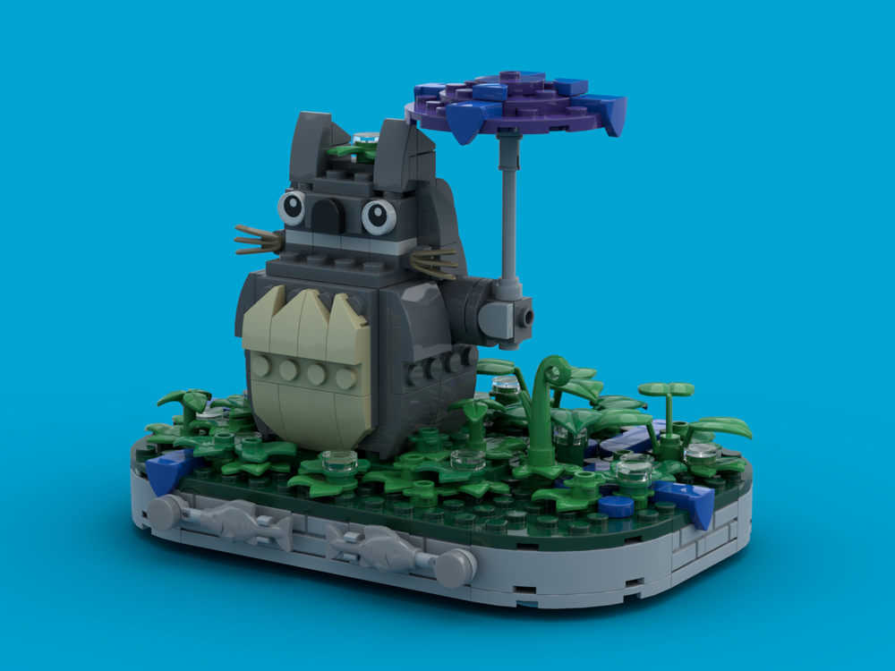 LEGO MOC Totoro by Superesc | Rebrickable - Build with LEGO
