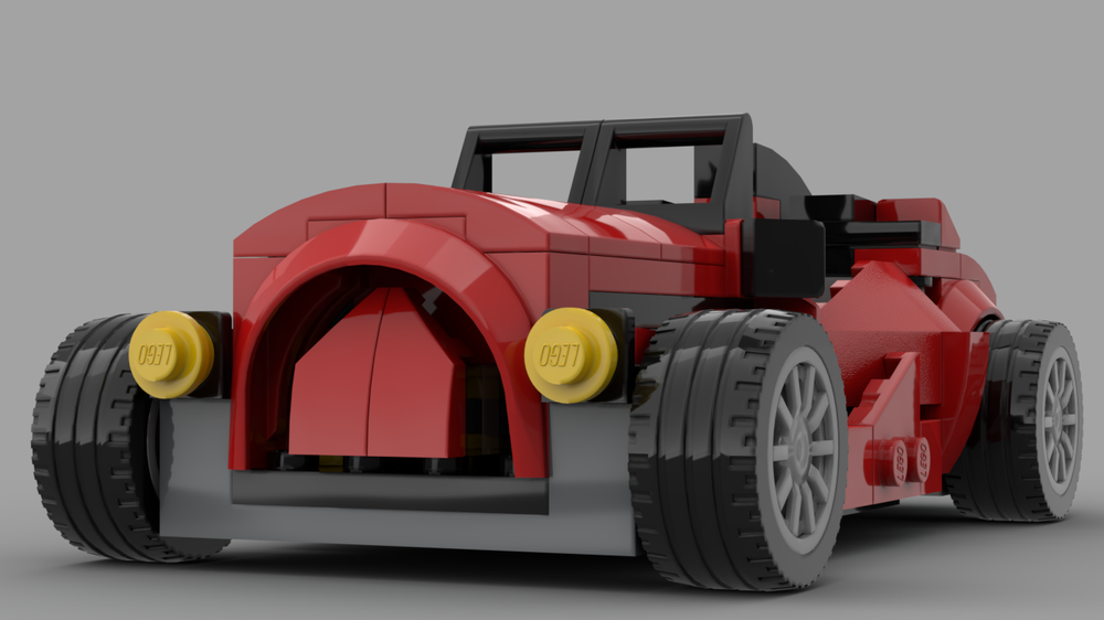 LEGO MOC Hot Rod - Alternate build 5 Lego 76895 by n2brick ...