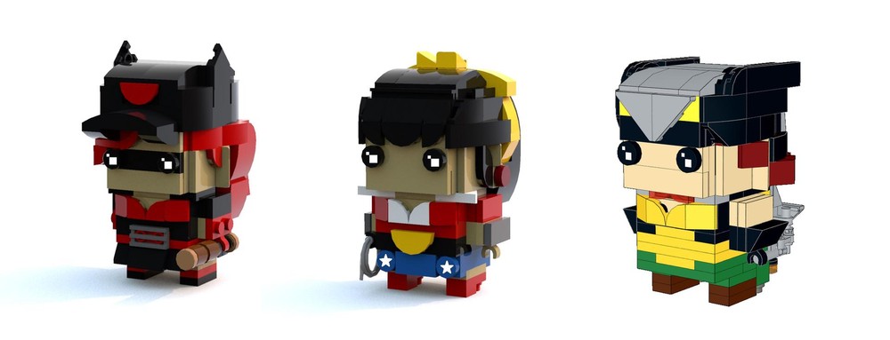 Lego Moc Super Pinup Pack 1 By Igor X Rebrickable Build With Lego